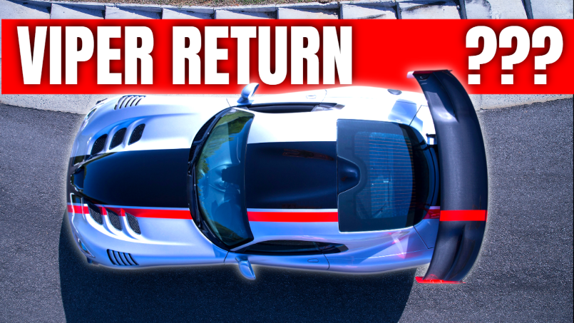 Is The New Dodge Viper Coming? What SRT Might Be Hiding | DPCcars